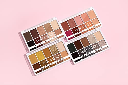 Wet n Wild Color Icon 10-Pan Eyeshadow Makeup Palette, Yellow Call Me Sunshine, Long Lasting, Shimmer, Metallic, Glittery, Matte, Rich Smooth Pigment, Cruelty Free