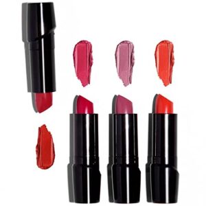 wet n wild Silk Finish Lipstick| Hydrating Lip Color| Rich Buildable Color| Raging Red