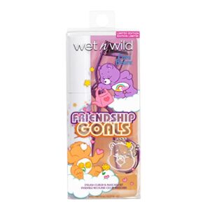 wet n wild care bears eyelash curler & mascara set friendship goals,1114847