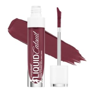 wet n wild mega last catsuit high-shine liquid lipstick purple wine is the answer