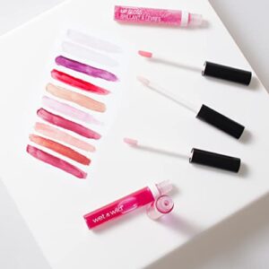 wet n wild Lip Gloss MegaSlicks, Light Pink Sweet Glaze | High Glossy Lip Makeup