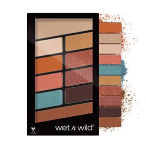 wet n wild color icon eyeshadow makeup palette 10 pan, not a basic peach