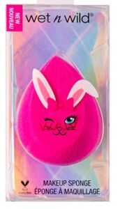 makeup sponge by wet n wild blending beauty sponge for liquid, cream, and powder, vegan, cruelty free