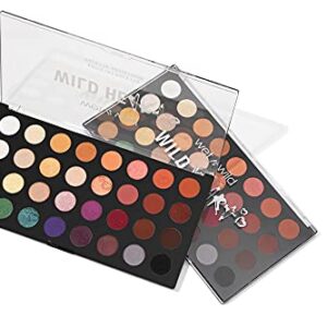 wet n wild Artistry Eyeshadow Makeup Palette Wild Heart, 32-Piece Makeup Set, Highly-Pigmented Matte, Shimmer, Metallic Finishes, Long Lasting, Blendable, Make Up Eye Shadows Cosmetics