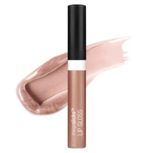 wet n wild lip gloss megaslicks, rose gold | high glossy lip makeup