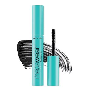 wet n wild enhance and define megawear mascara, black, 1 oz, 0.24 fl oz (pack of 1) (c136)