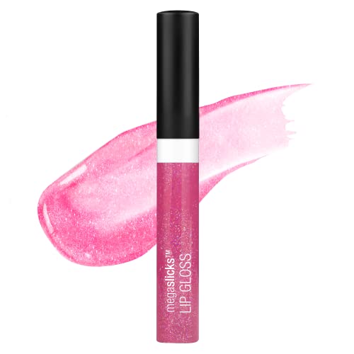 wet n wild Lip Gloss MegaSlicks, Purple Crushed Grapes | High Glossy Lip Makeup 0.19 oz