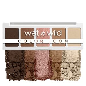 wet n wild color icon 5-pan palette brown walking on eggshells