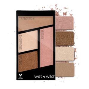 wet n wild color icon eyeshadow quad ~ walking on eggshells 340b