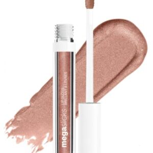 wet n wild Mega Slicks Lip Gloss | Long Lasting | Hyaluronic Acid | High Shine | Bronzed Berry