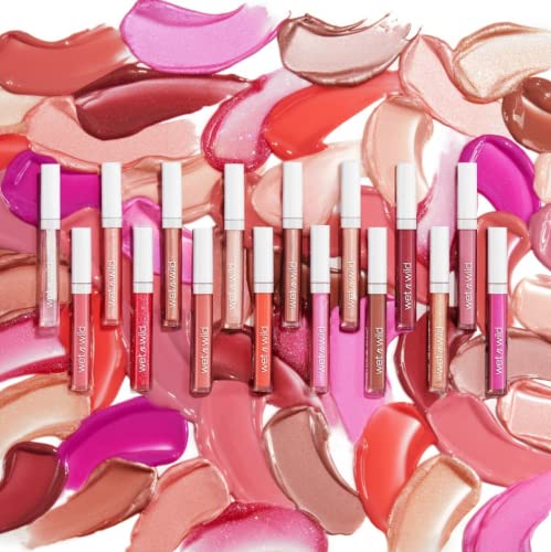 wet n wild Mega Slicks Lip Gloss | Long Lasting | Hyaluronic Acid | High Shine | Bronzed Berry