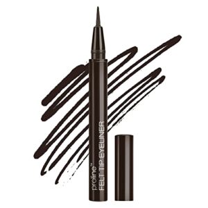 wet ‘n wild proline felt tip eyeliner dark brown, .017z