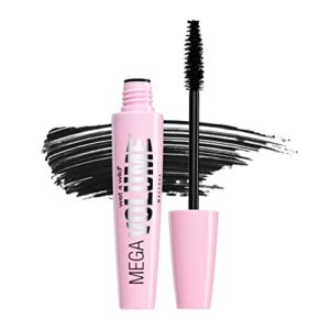 wet n wild mega volume waterproof mascara, very black, 0.21 ounce,c157a