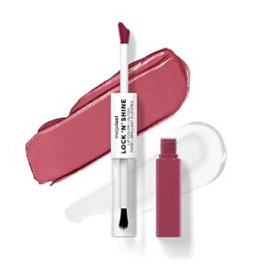 wet n wild megalast lock ‘n’ shine lip color + gloss lipstick pinky promise