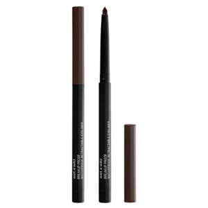 wet n wild mega last breakup-proof retractable eyeliner dark brown bundle (1115845)