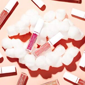 wet n wild Lip Cream Cloud Pout w/ Marshmallow, Light Brown Fluffernutter | Argan Oil | Vitamin E | Marshmallow Flavored