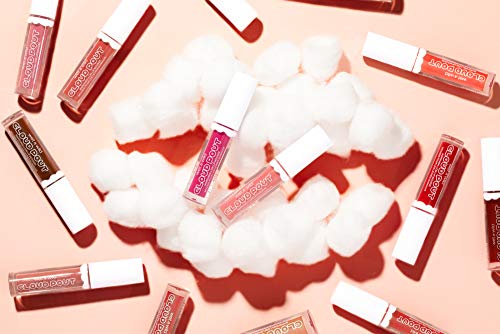 wet n wild Lip Cream Cloud Pout w/ Marshmallow, Light Brown Fluffernutter | Argan Oil | Vitamin E | Marshmallow Flavored