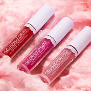 wet n wild Lip Cream Cloud Pout w/ Marshmallow, Pink Girl, You're Whipped | Argan Oil | Vitamin E | Marshmallow Flavored