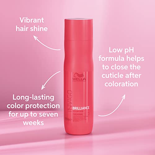 Wella Professionals Invigo Brilliance Shampoo & Conditioner Set, Color Protection & Color Vibrancy for Fine/Normal Hair