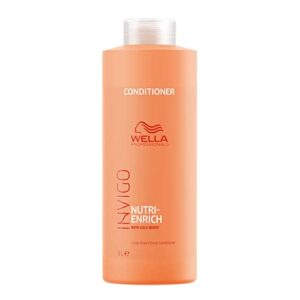 wella professionals invigo nutri-enrich conditioner, deep nourishing & moisturizing conditioner, for dry & damaged, 33.8 fl oz