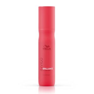 wella professionals invigo brilliance miracle bb hair color protection spray, professional moisturizing spray for colored hair, 5.07 oz