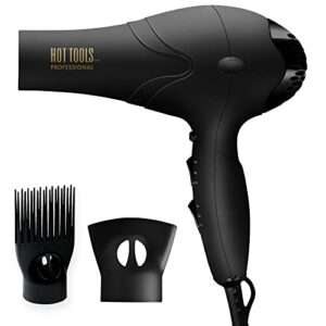 hot tools pro artist 2100 ionic turbo hair dryer | fast dry, lightweight