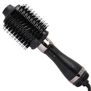 hot tools pro artist black gold detachable one step volumizer and hair dryer | pro drying & styling (large)