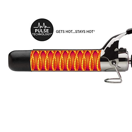 Hot Tools Professional Fast Heat Up Titanium Curling Iron/Wand, 1 1/4 Inches