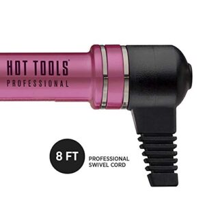 Hot Tools Professional Fast Heat Up Titanium Curling Iron/Wand, 1 1/4 Inches