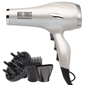 hot tools pro artist 2400 turbo ceramic + ionic hair dryer | fast dry, lightweight