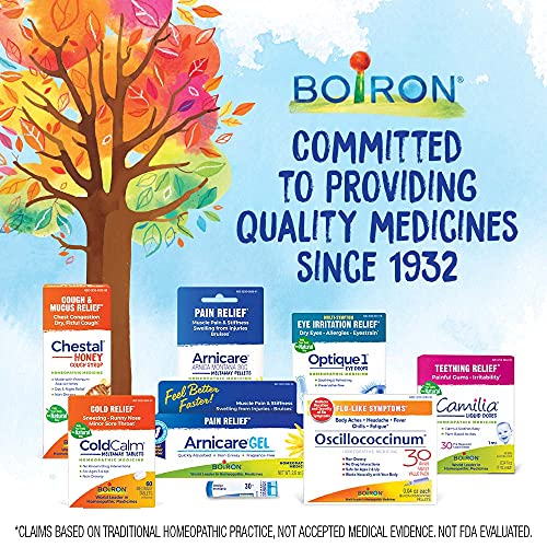 Boiron ColdCalm Baby Single-Use Drops for Relief from Cold Symptoms of Sneezing, Runny Nose, and Nasal Congestion - Sterile and Non-Drowsy Liquid Doses - 30 Count