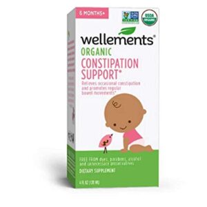 Wellements Baby Constipation Support, 4 Fl Oz