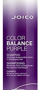 Joico Color Balance Purple Shampoo & Conditioner Set | Eliminate Brassy and Yellow tones | For Cool Blonde or Gray Hair