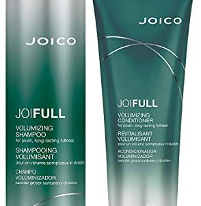 Joico JoiFULL Volumizing Shampoo & Conditioner Set | Plush & Long-Lasting Fullness | Boost Shine | For Fine/Thin Hair