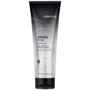 joigel firm styling gel | for most hair types | add body and volume | lock in moisture & boost shine | thermal heat & humidity protection | protect against pollution | 8.5 fl oz