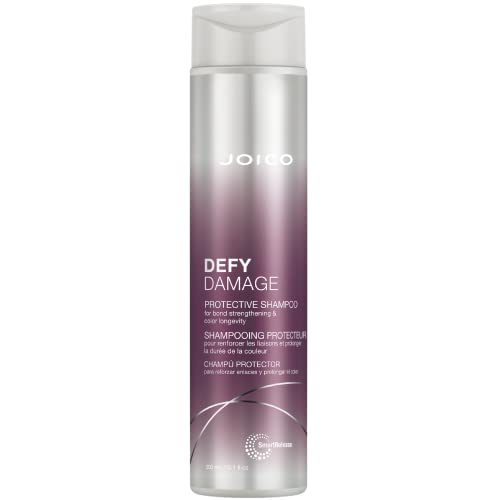 Defy Damage Protective Shampoo | For Color-Treated Hair | Strengthen Bonds & Preserve Hair Color | With Moringa Seed Oil & Arginine | 10.1 Fl Oz