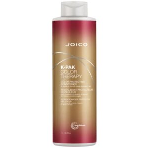 k-pak color therapy color-protecting conditioner | for color-treated hair | boost shine & elasticity | repair breakage | rebuild damaged hair | with keratin & argan oil | 33.8 fl oz