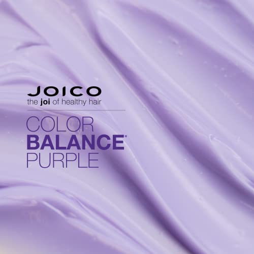 Color Balance Purple Conditioner | For Cool Blonde, Gray Hair | Eliminate Brassy Yellow Tones | Boost Color Vibrancy & Shine | UV Protection | With Rosehip Oil & Green Tea Extract | 8.5 Fl Oz