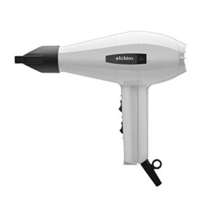 elchim 2001 high pressure hair dryer – white , 1 count (pack of 1)