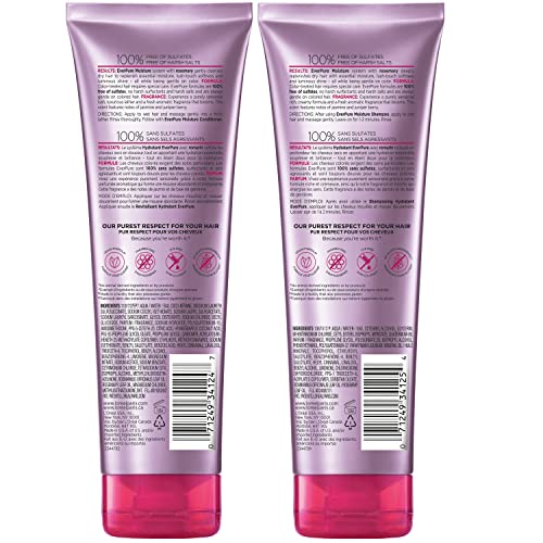 L'Oréal Paris EverPure Moisture Sulfate Free Shampoo and Conditioner for Color-Treated Hair, 8.5 Ounce (Set of 2)