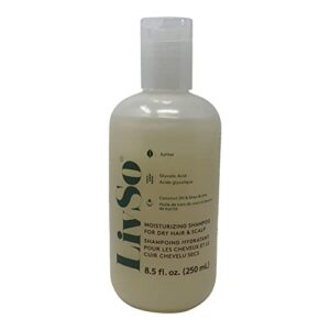 LivSo Moisturizing Shampoo - Dermatologist Created - Moisturizes Hair & Scalp - Naturally Derived - Fresh Feel Product - A Little Bit of LivSo Goes a Long Way