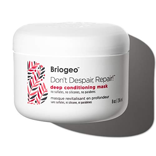 Briogeo Don’t Despair, Repair Deep Conditioning Hair Mask for Dry, Damaged or Color Treated Hair | Repairs Straight, Wavy and Curly Hair | Vegan, Phalate & Paraben-Free | 8 Ounces