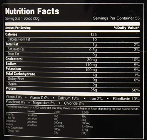 Animal Whey Isolate Whey Protein Powder – Isolate Loaded for Post Workout and Recovery – Low Sugar with Highly Digestible Whey Isolate Protein - Vanilla - 4 Pound (Pack of 1) (Packaging May Vary)