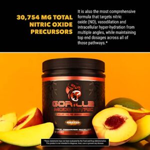 Gorilla Mode Nitric Stimulant Free Pre-Workout – Best Tasting and Most Effective Stimulant Free Pre-Workout / Massive Pumps · Vasodilation · Power / 700 Grams (Cherry Blackout)