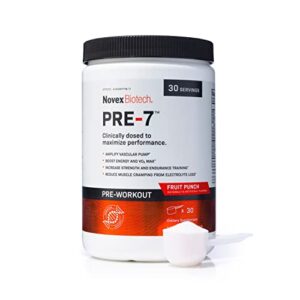 pre-7™ pre-workout powder – best preworkout for men – boost energy, focus, and vo2 max, increase strength and endurance training, support hydration during prolonged exercise*