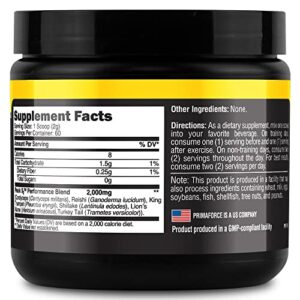 PrimaForce Peak O2 Workout Supplement, 120 grams - Proprietary Blend, Non-GMO, Vegan and Gluten Free