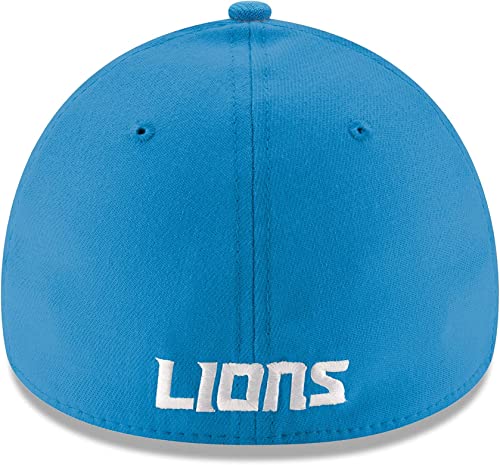 New Era NFL Team Classic 39THIRTY Stretch Flex Fit Hat Cap (as1, Alpha, l, x_l, Detroit Lions)