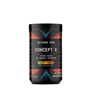 beyond raw concept x – gummy worm – 20.76 oz.