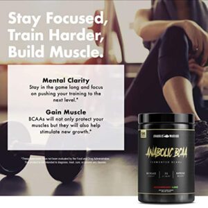 Anabolic Warfare Anabolic BCAA Powder Supplement BCAAs Amino Acids to Help Fuel Your Workout and Assist in Muscle Recovery (Passion Mango - 56 Servings)