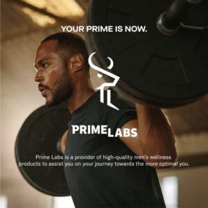 Prime Labs - Men's Test Booster - Natural Stamina, Endurance and Strength Booster - 60 Caplets